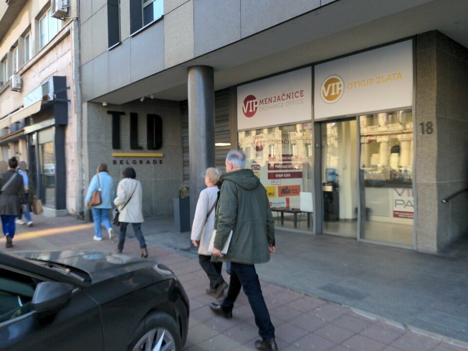 Döviz büroları VIP, Belgrad, foto