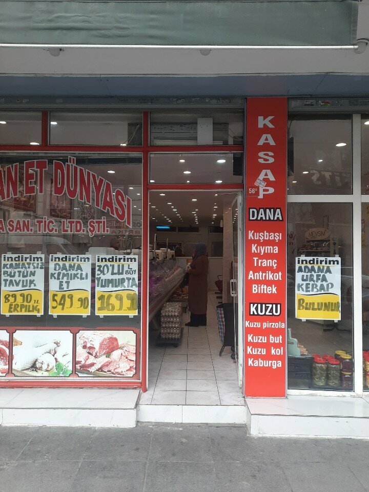 Kasap, şarküteri Etsan Et Dünyası, İstanbul, foto