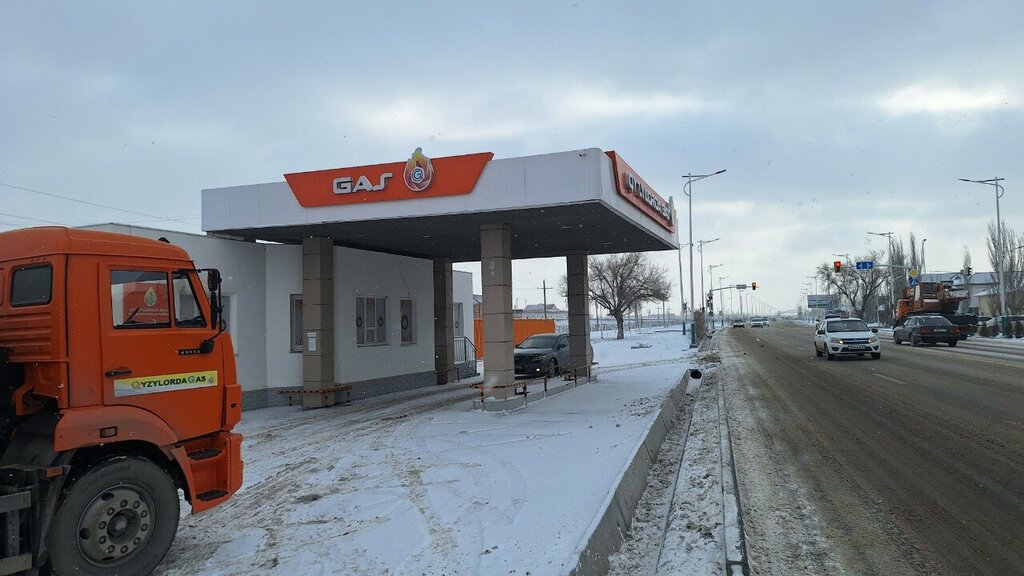 Otogaz dolum istasyonu Qyzylorda Gas, Kızılorda, foto