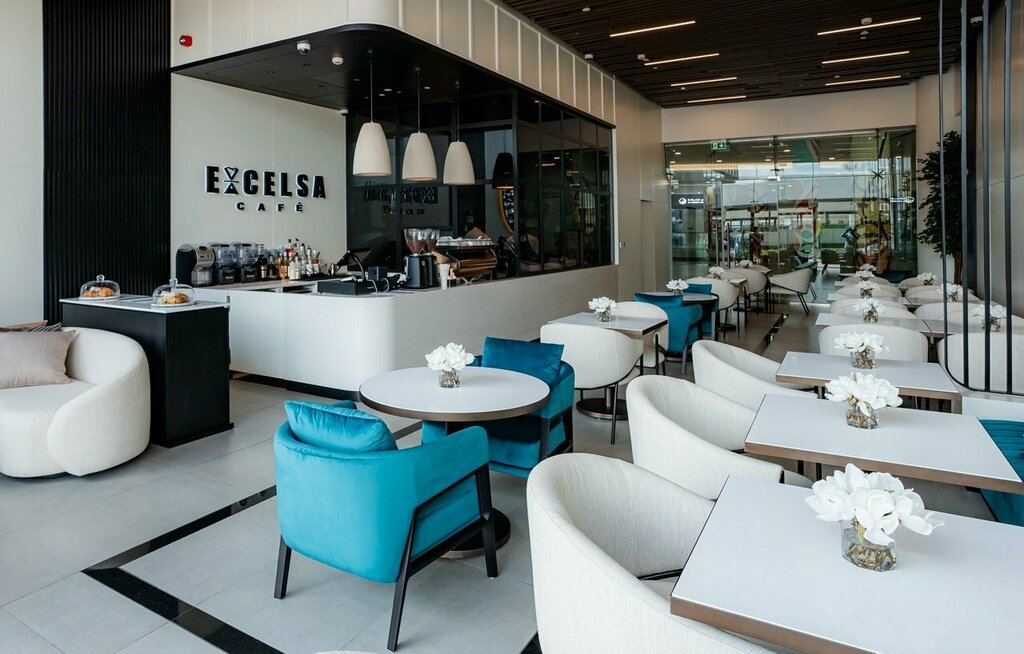 Kafe Excelsa, Dubai, foto