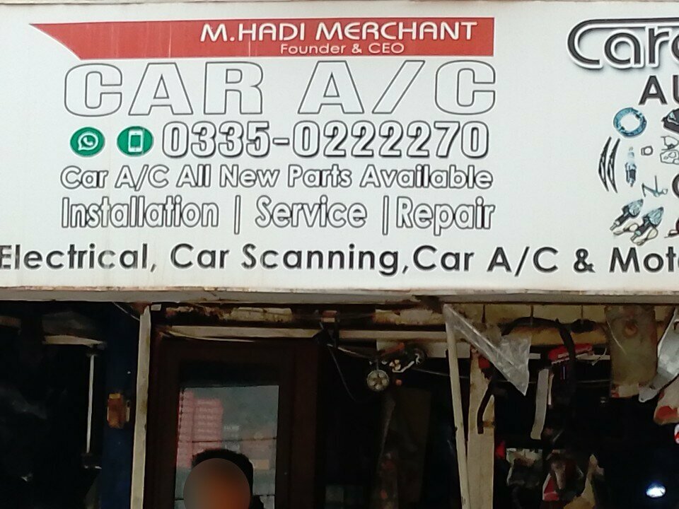 Otomobil yedek parçaları M. hadi Marchant, Karaçi, foto