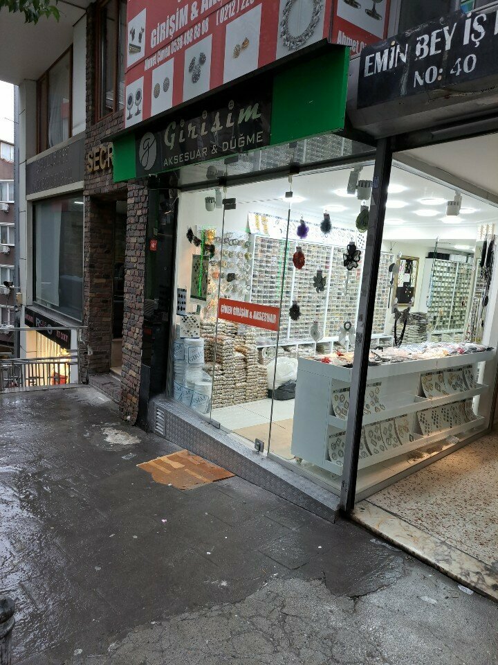 Tekstil ekipmanları Girişim Aksesuar Düğme, İstanbul, foto