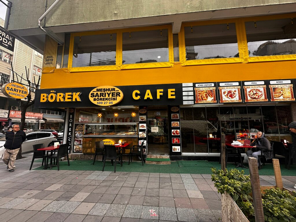 Kafe Meşhur Sarıyer Börekçisi Börek Cafe , İstanbul, foto