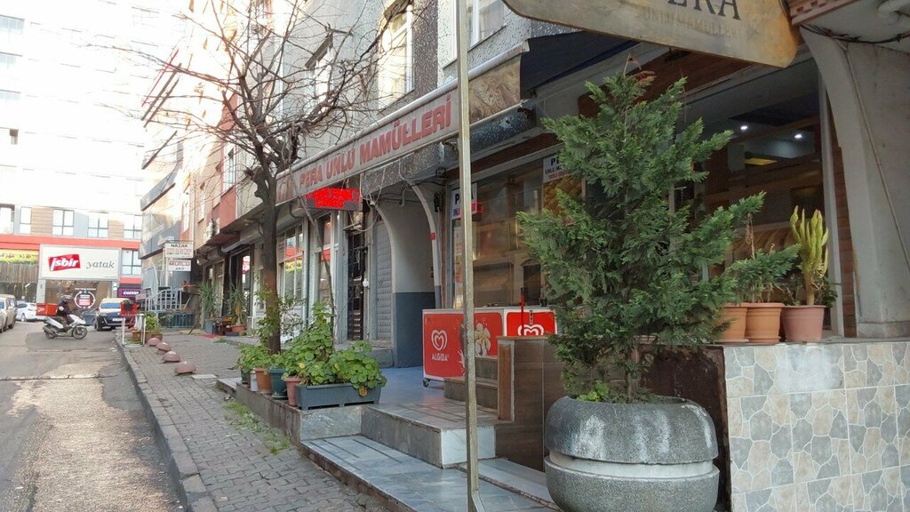 Ekmek fırını Pera Unlu Mamülleri, İstanbul, foto