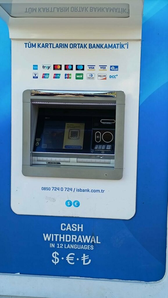 ATM'ler İş Bankası ATM, Antalya, foto