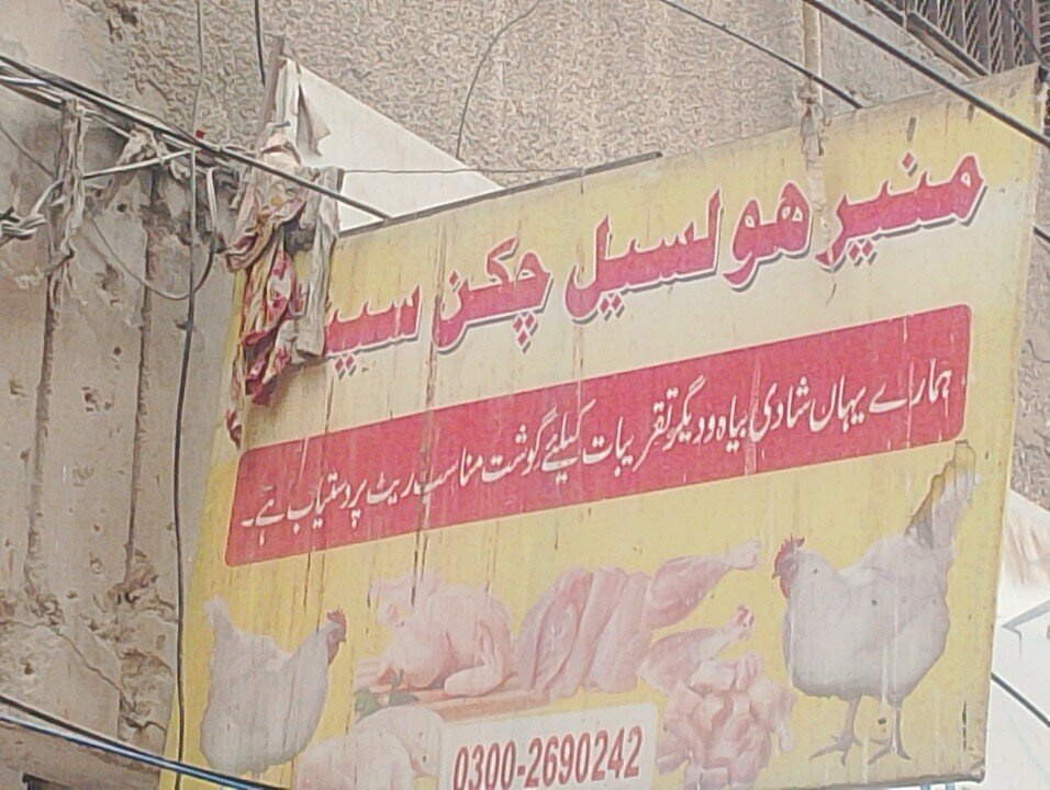 Kanatlı hayvan ürünleri ve yumurta Munir wholesale, Karaçi, foto