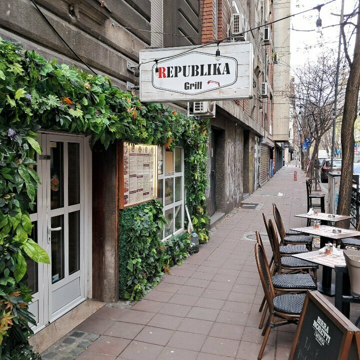 Kafe Republika Grill, Belgrad, foto