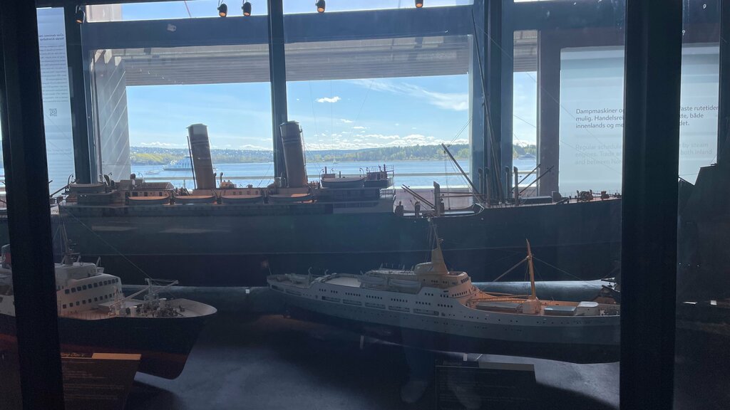 Müzeler ve sanat galerileri Norwegian Maritime Museum, Oslo, foto