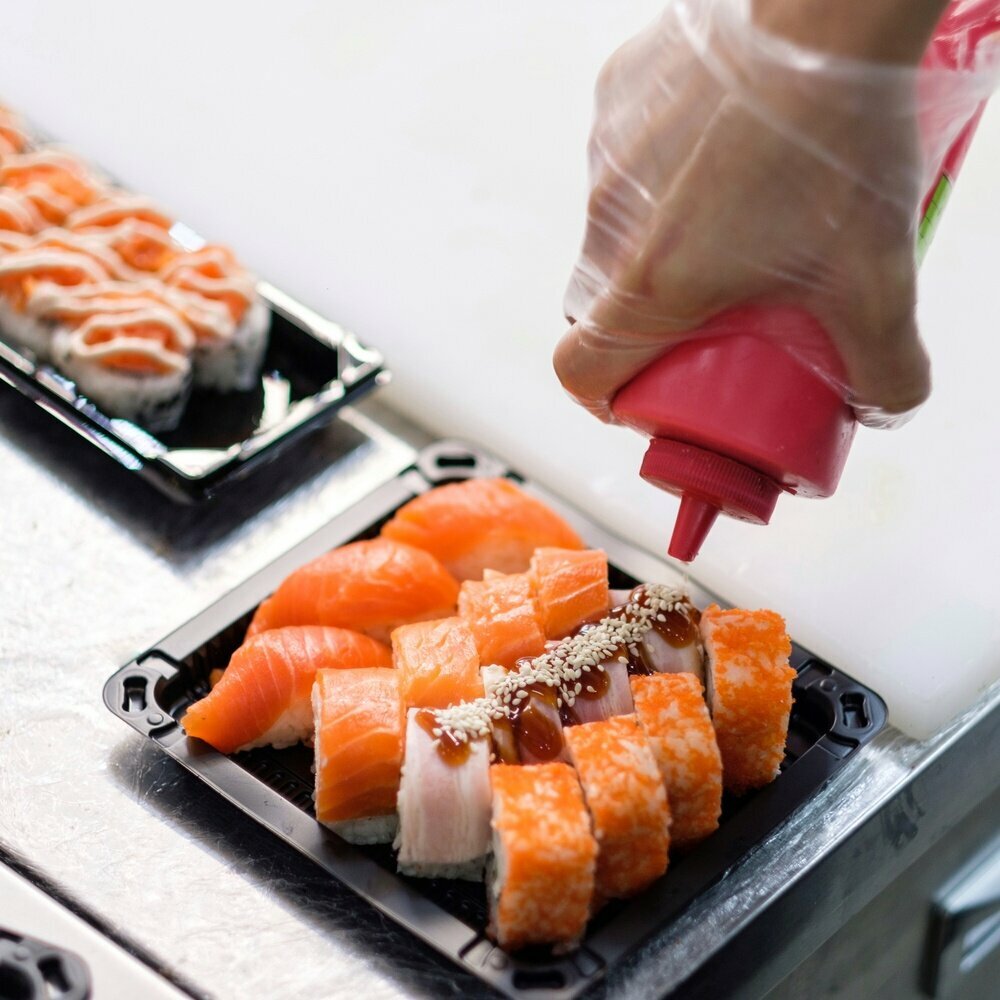 Suşi restoranı Sushi-Market, Bolşoy kamen, foto