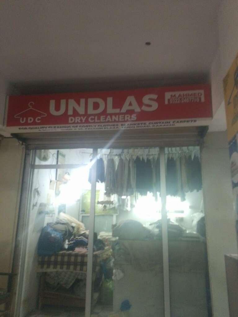 Kuru temizlemeciler Undlas dry cleaners, Karaçi, foto
