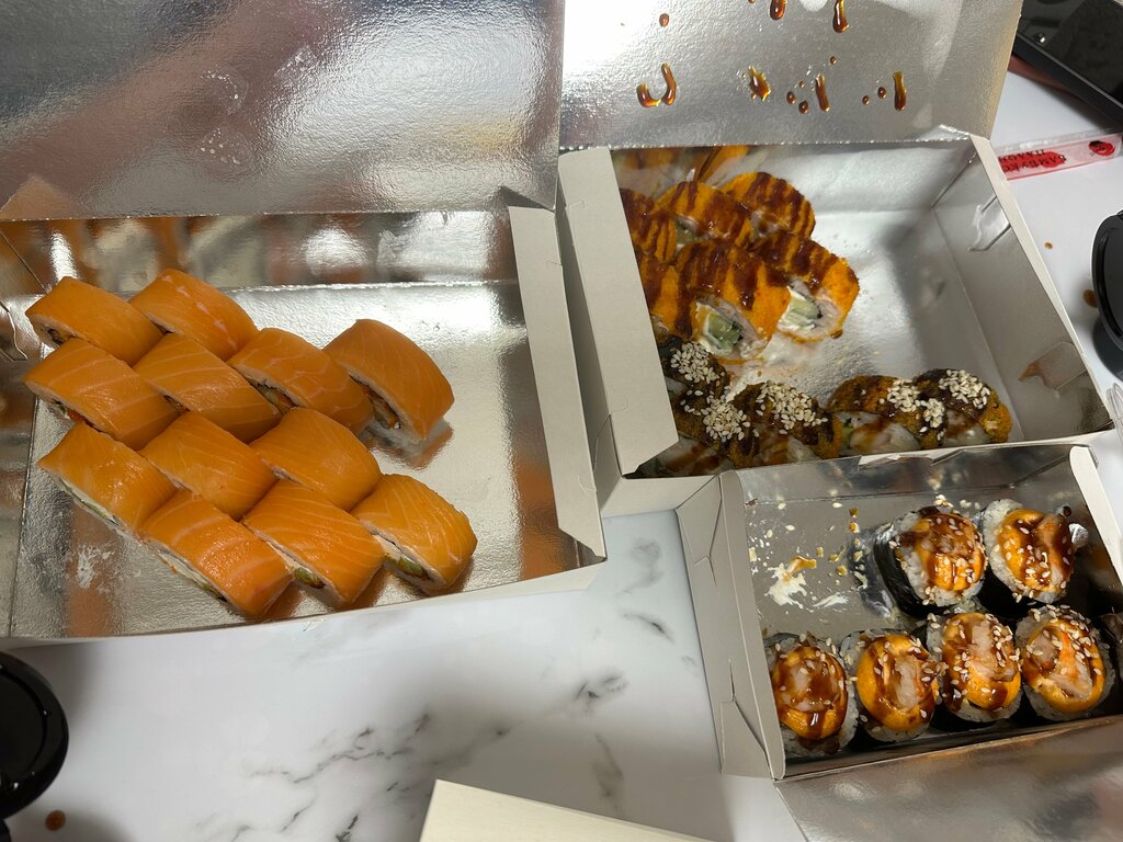 Hazır yemek teslim servisleri Империя роллов, Novy Urengoy, foto