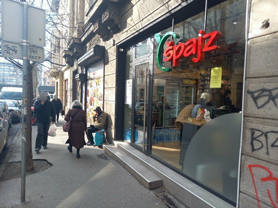 Pasta, şekerleme ve tatlı Špajz, Belgrad, foto