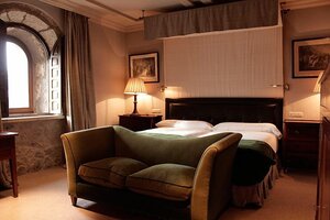 Landa (Comunidad Autónoma de Castilla y León, Burgos, Carretera Madrid - Irún), otel  Kastilya ve Leon'dan