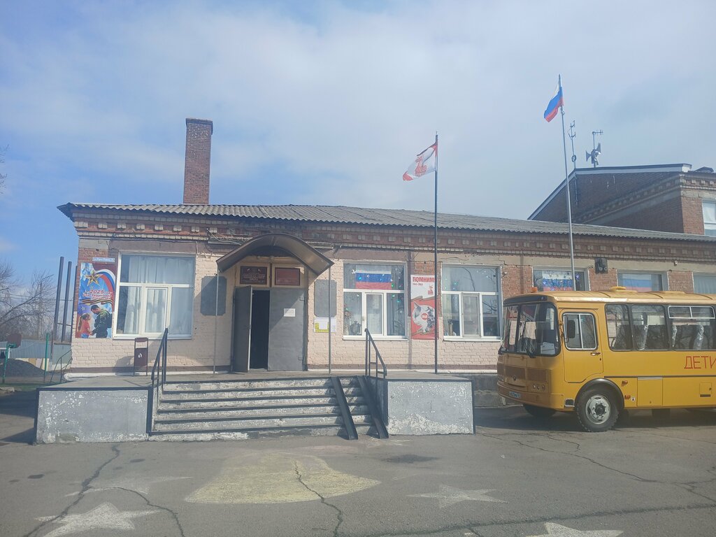 Ortaokul Первомайская средняя общеобразовательная школа, Rostovskaya oblastı, foto