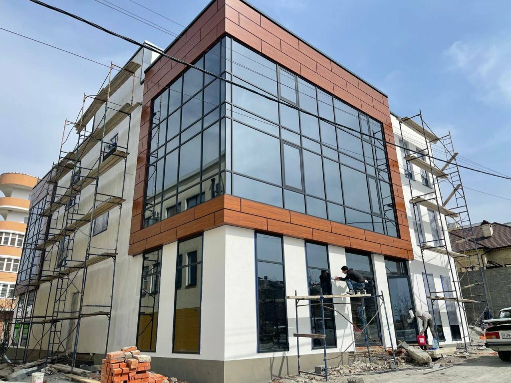 Cam balkon hizmetleri Завод алюминиевых светопрозрачных конструкций, Gelencik, foto