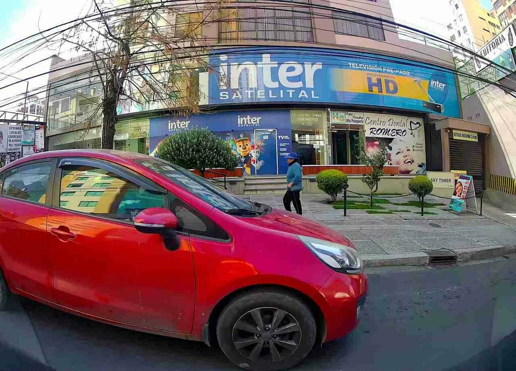 GSM operatörleri Inter Satelital, La Paz, foto