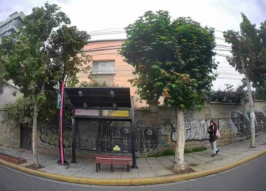 Toplu taşıma durağı Pumakatari, La Paz, foto