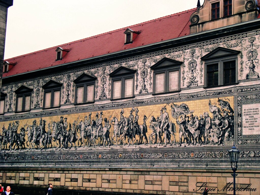 Turistik yerler Langer Gang, Dresden, foto