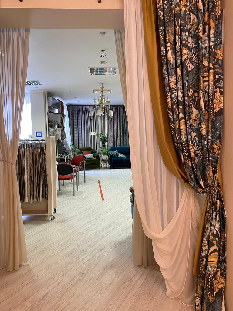 Perde ve korniş üreticileri Шторотерапия пространства, Aprelevka, foto