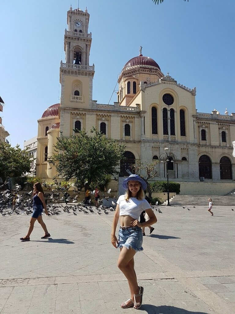 Ortodoks kiliseleri Agios Minas Cathedral, Kandiye (İraklion), foto