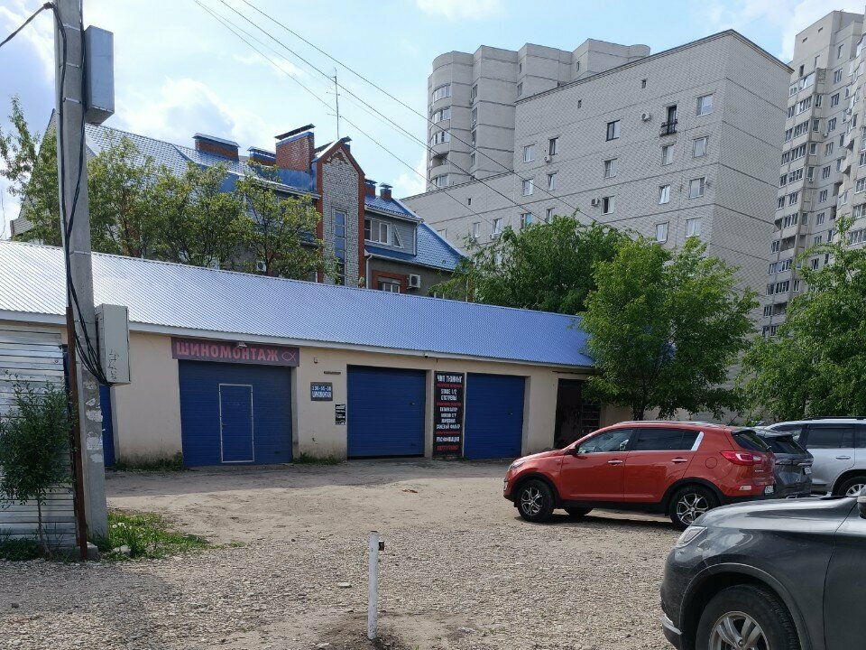 Oto lastik tamiri Shinomontazh, Voronej, foto