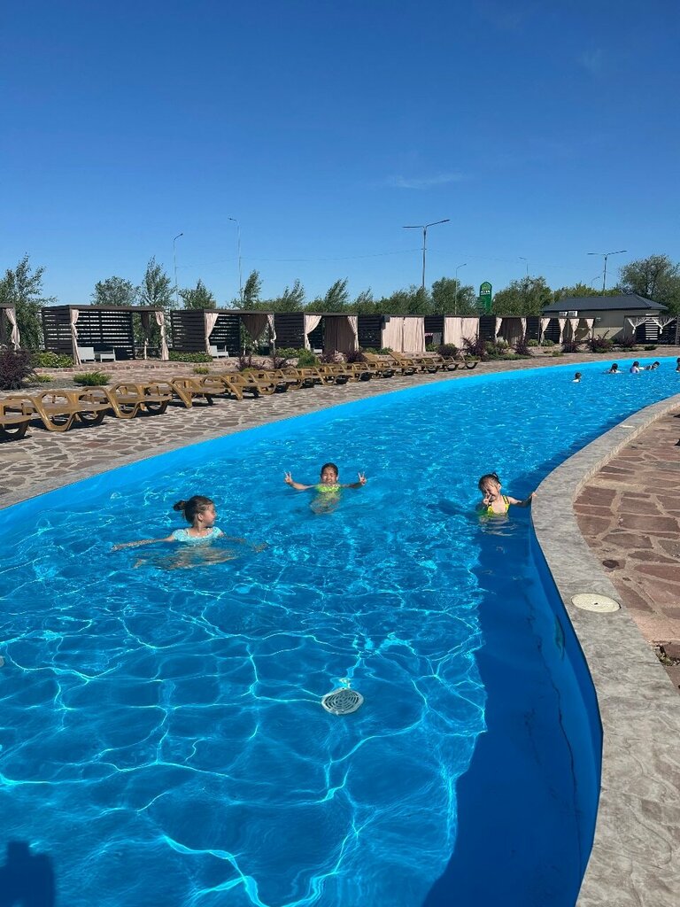 Resort oteller, tesisler Ak zhol, Batı Kazakistan eyaleti, foto