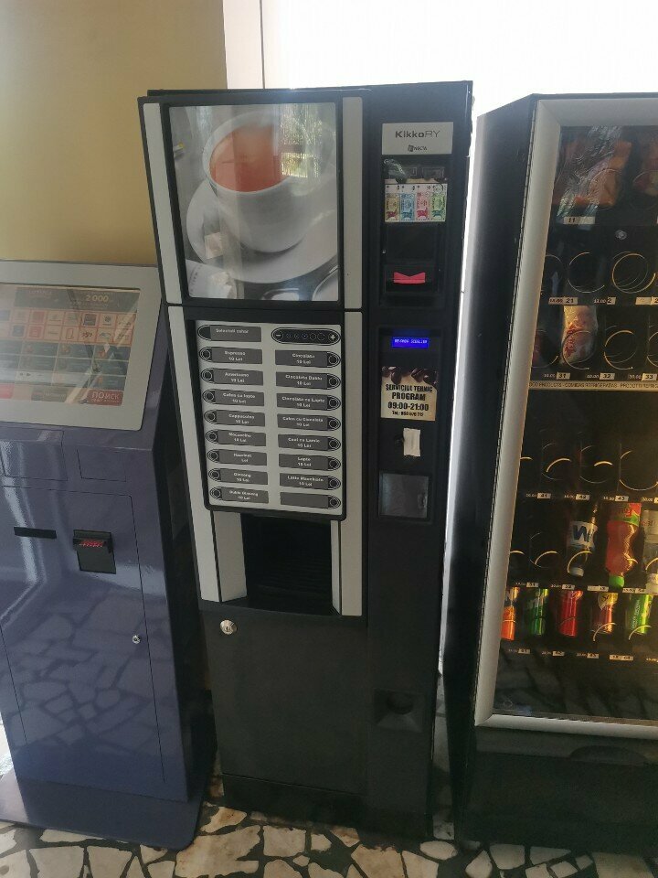 Kahve otomatı Necta, Kişinev, foto