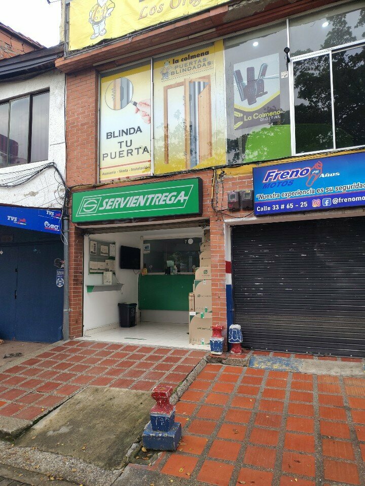 Kurye hizmetleri Servientrega, Medellin, foto