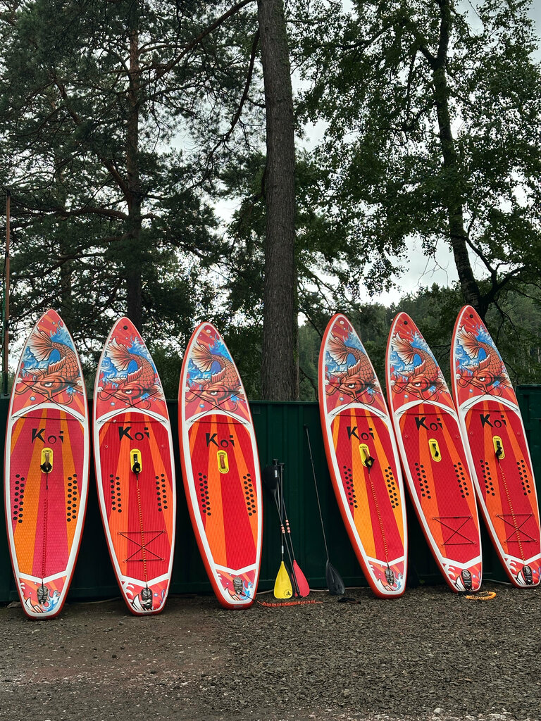 Kürek sörfü Mana-sup, Krasnoyarski krayı, foto