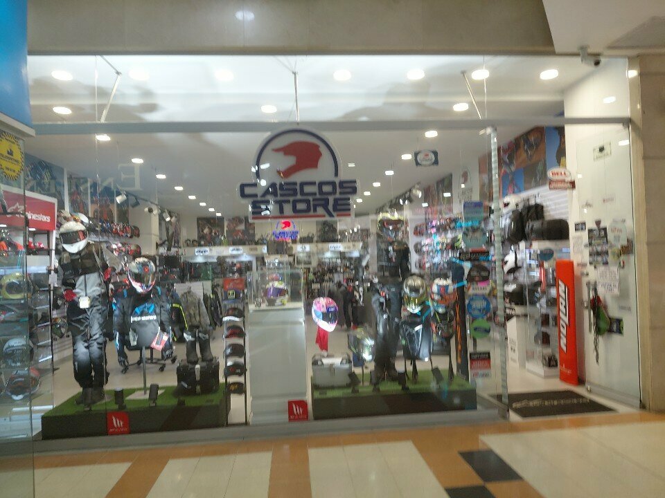 Motosiklet satışı Cascos Store Tintal Plaza, Bogota, foto