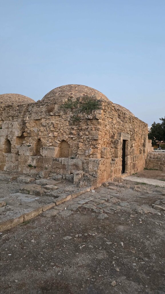 Arkeolojik sit alanı Medevial Baths, Baf (Paphos), foto