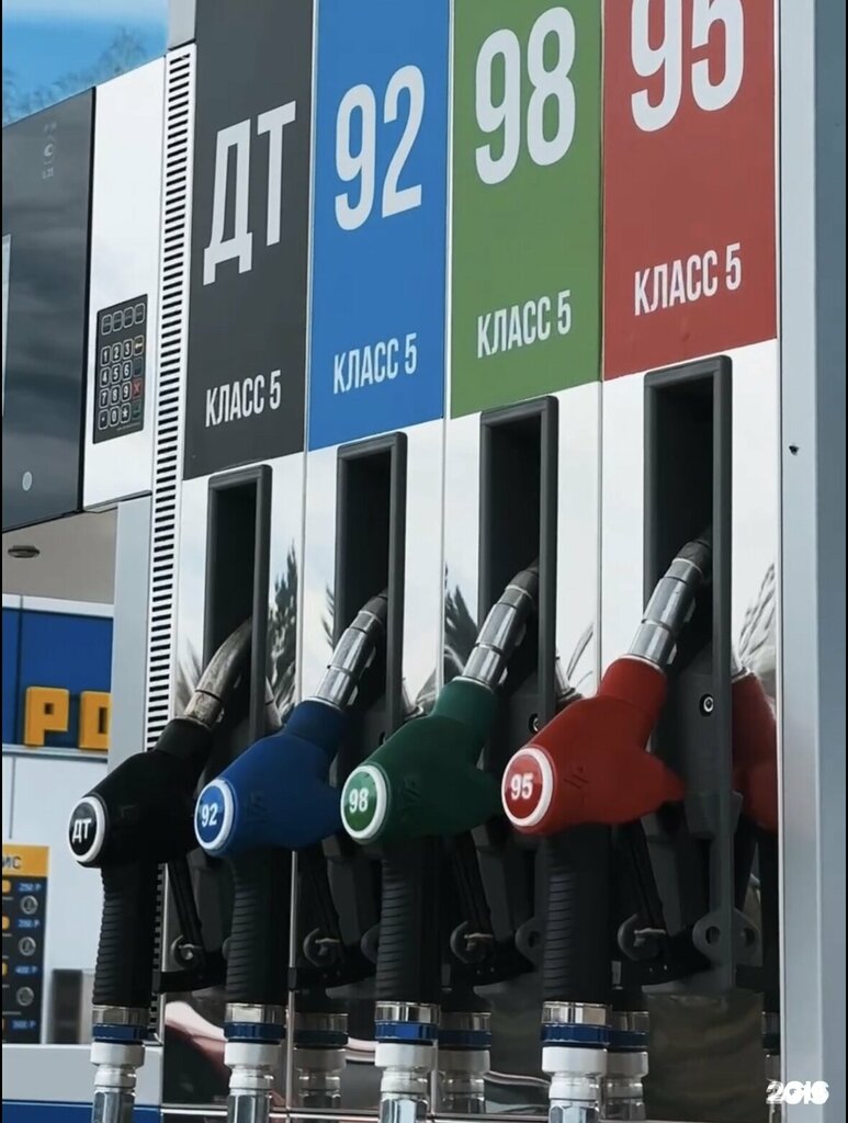 Benzin istasyonu А+, Novosibirskaya oblastı, foto