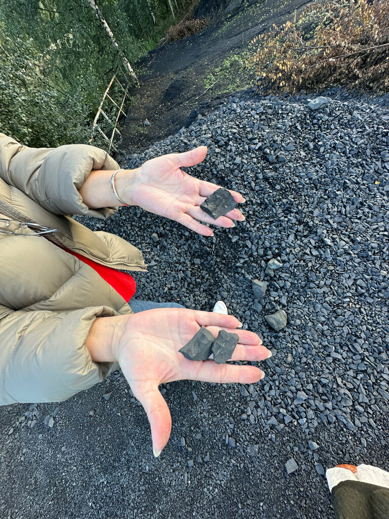 Endüstriyel altyapı Шунгитовый карьер Максово, Karelya, foto