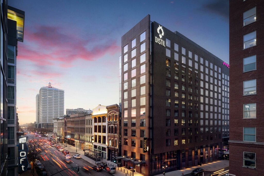 Otel Hotel Distil, Louisville, foto