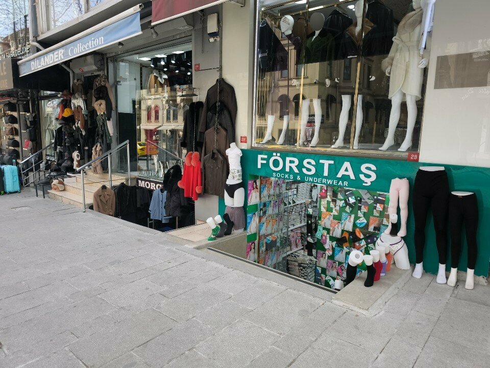i̇ç giyim ve mayo mağazası Förstaş Socks, İstanbul, foto
