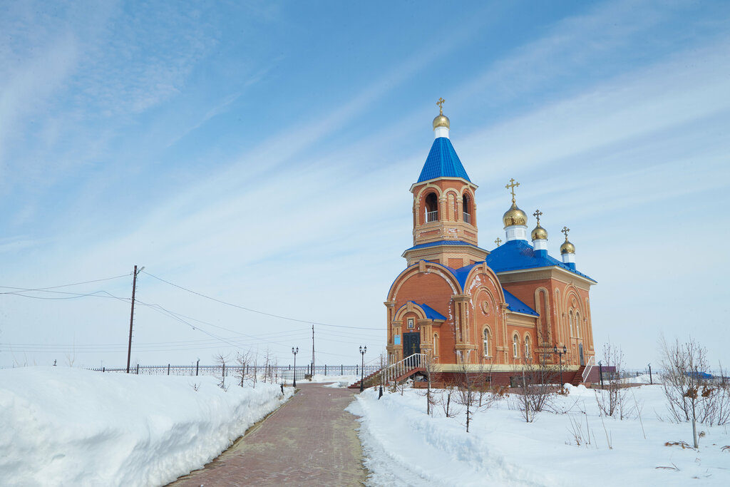Ortodoks kiliseleri Церковь Покрова Пресвятой Богородицы, Yamal‑Nenets Özerk Bölgesi, foto