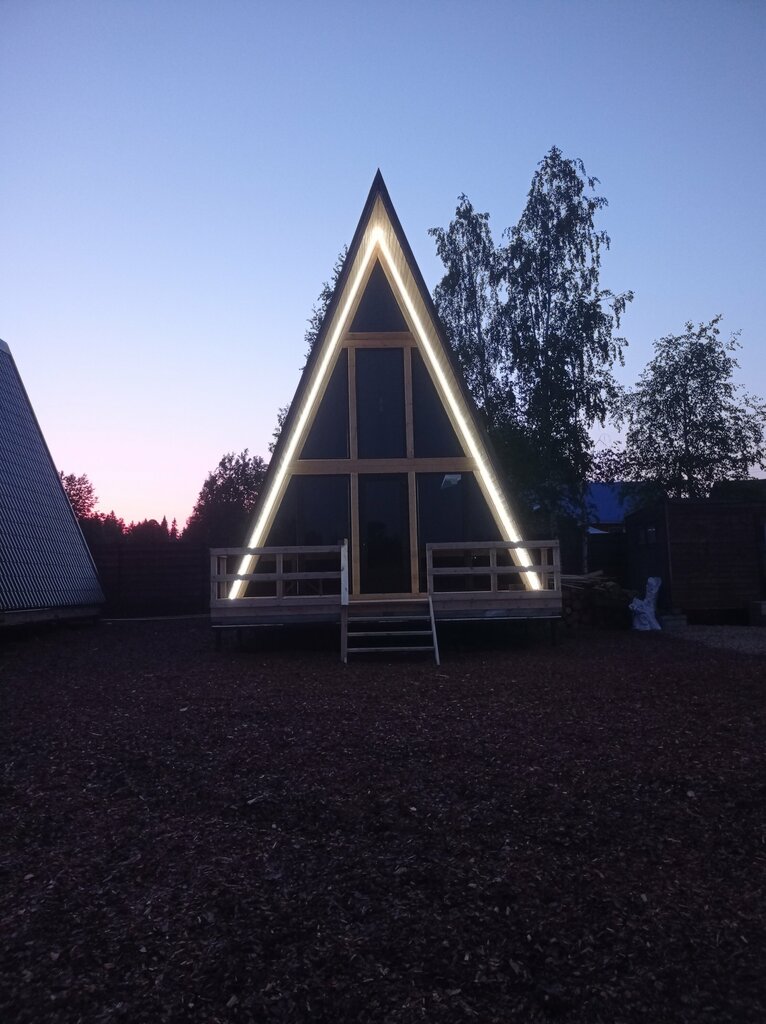Tatil köyleri Рябининский пруд, Permski krayı, foto
