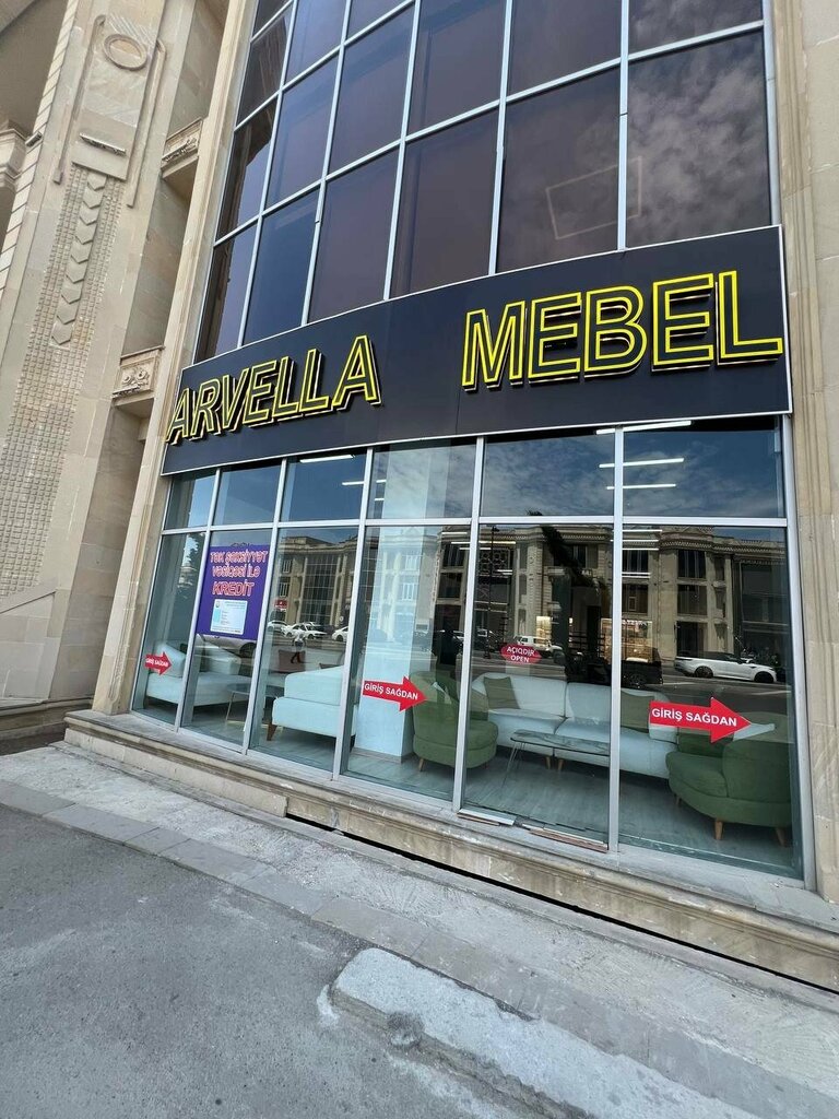 Mobilya mağazaları Arvella Mebel, Bakü, foto
