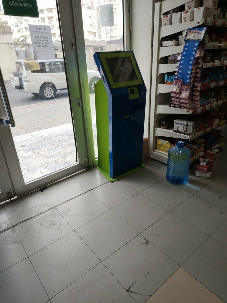 Ödeme terminali Goldenpay, Bakü, foto
