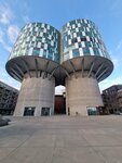 Nordhavn Metrostation (Capital Region, Copenhagen Municipality, Copenhagen, Kalkbrænderihavnsgade), metro istasyonu  Kopenhag'dan