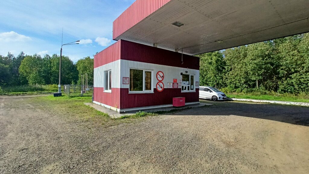 Otogaz dolum istasyonu Oksi, Bratsk, foto