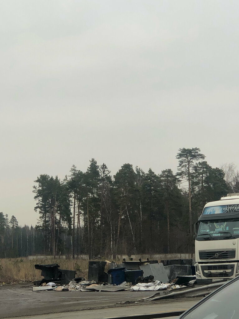 Yol kenarı dinlenme alanı Придорожная зона отдыха, Moskova ve Moskovskaya oblastı, foto