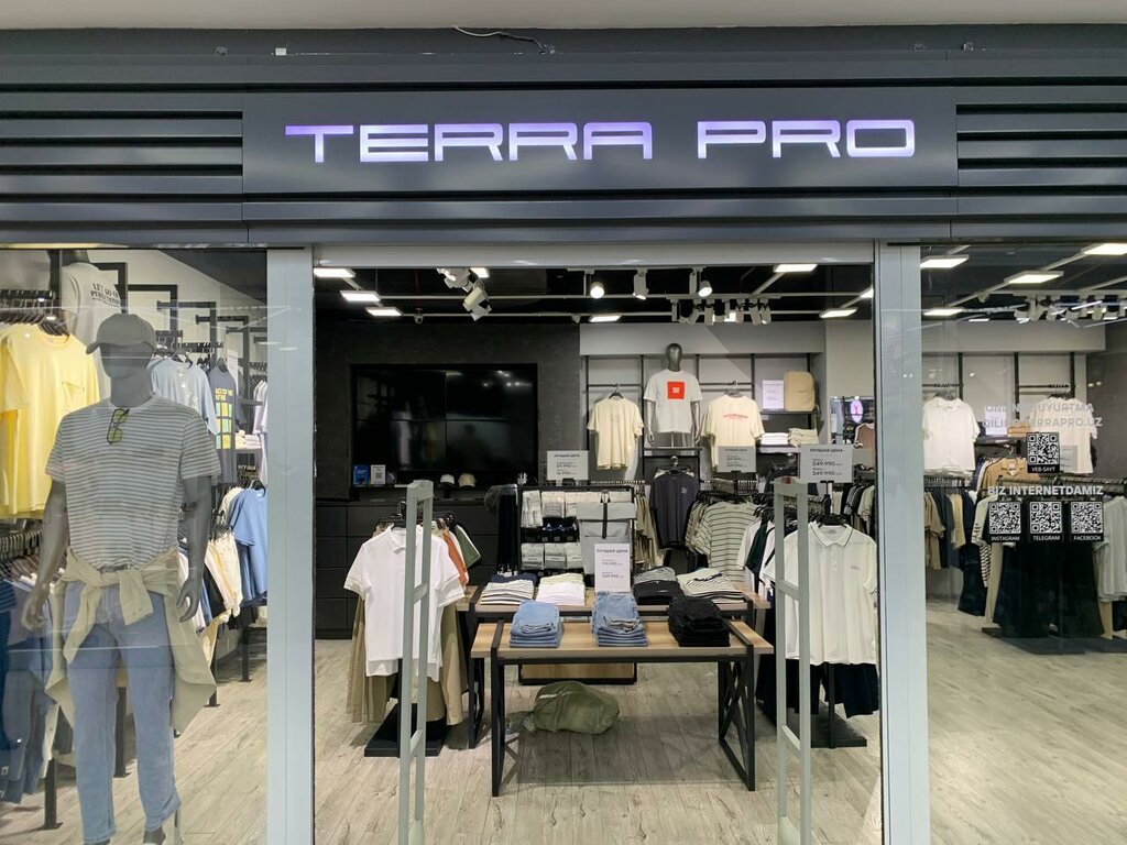 Giyim mağazası Terra Pro, Taşkent, foto