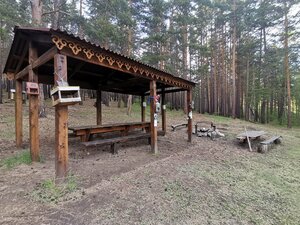 Place for picnic (Republic of Buryatia, Ulan-Ude, Velopeshekhodny marshrut Rodnik molodosti), piknik alanı  Ulan‑Ude'den