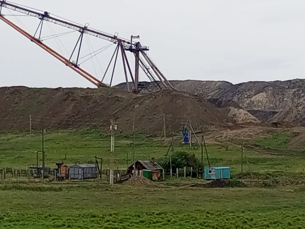 Teknoloji anıtı Экскаватор шагающий, İrkutskaya oblastı, foto