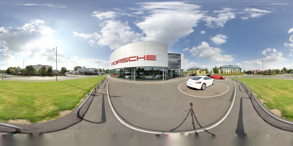 Otomobil satış galerileri Porsche Centre Solihull, İngiltere, foto