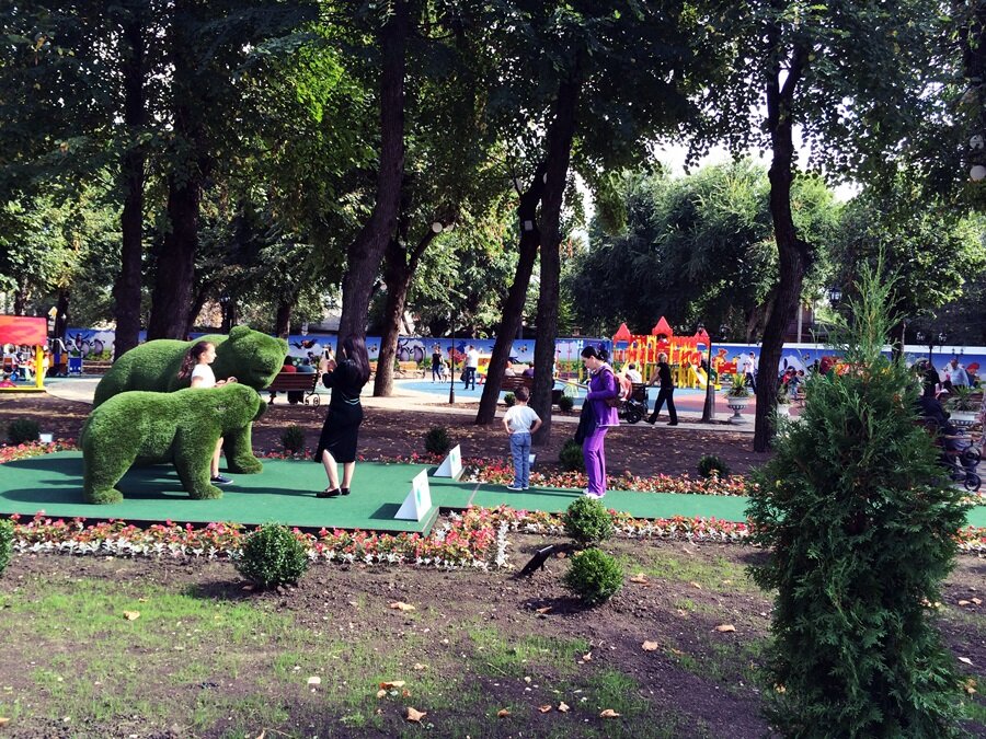 Oyun alanı Playground, Nalchik, foto
