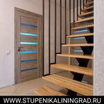 Stupeni (Tsentralnaya ulitsa No:45, posyolok Zaozerye), merdiven ve korkuluklar  Kaliningradskaya oblastından