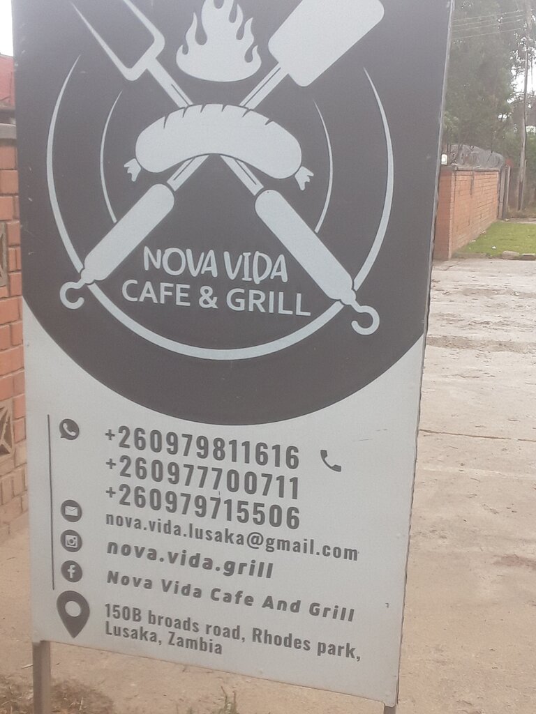 Kafe Nova Vida Cafe and Grill, Lusaka, foto