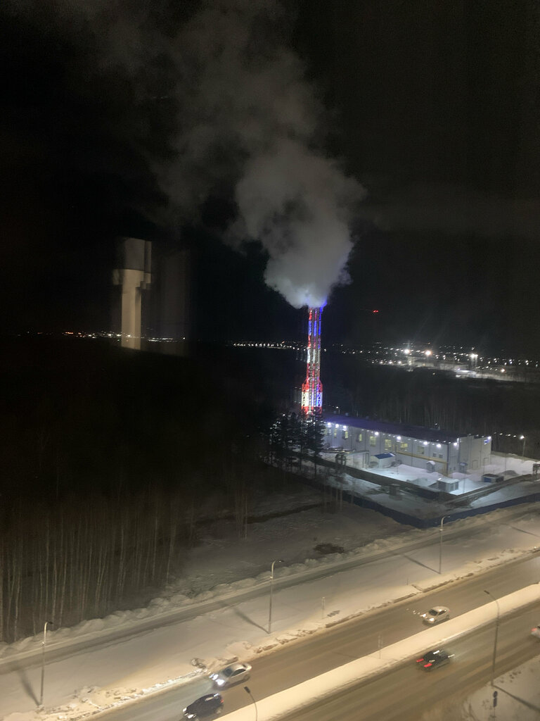 Elektrik santrali Сургутские городские электрические сети, Surgut, foto